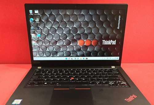 Ноутбук 14" Lenovo ThinkPad T490, 256 ГБ, Core i5-8365U, RAM 24 ГБ, Intel UHD Graphics