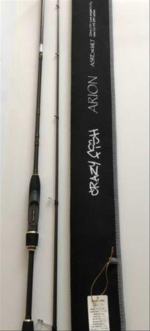 Спиннинг новый м/лайт Crazy Fish Arion 762 MLT
