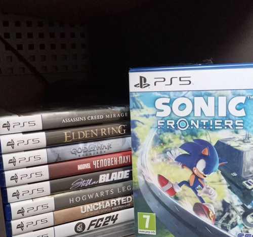 Sonic frontiers ps5 диск