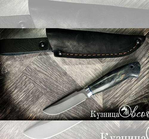 Нож для шейного ношения из кованой х12мф