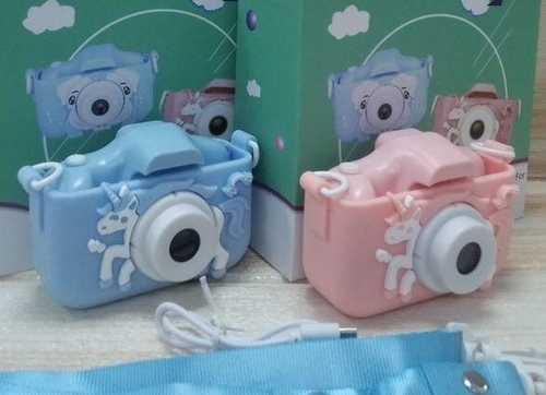 Детский фотоаппарат с двумя камерами