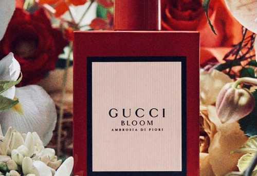 Gucci bloom ambrosia di fiori 50ml Большой новый