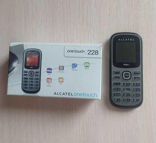 Телефон Alcatel one touch 228