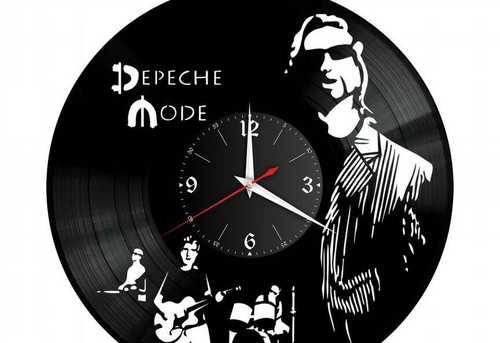 Часы настенные группа Depeche Mode из винила, №3