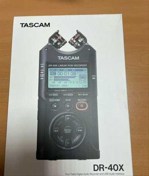 Диктофон Tascam DR-40X