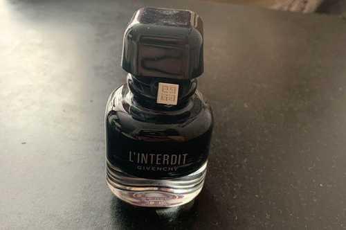 Туалетная вода givenchy linterdit