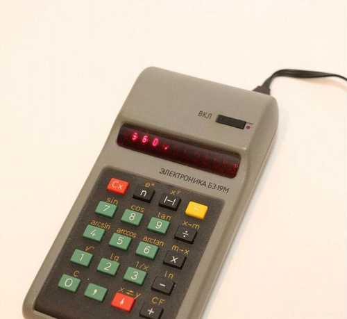 Калькулятор «Электроника» Б3-19М, коллекционный, 1