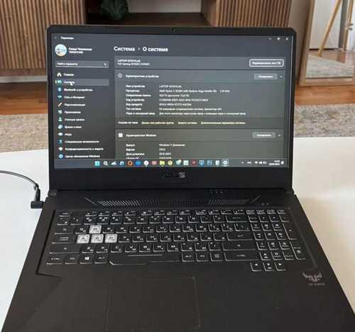 Ноутбук Asus FX705D игровой