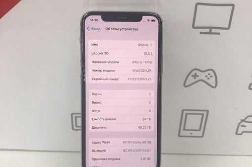 Сп23 Apple iPhone 11 pro 64gb