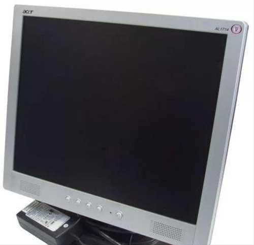 Монитор 17" Acer AL1714, 1280x1024, TN бу