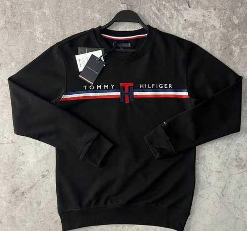 Свитшот Tommy Hilfiger черный люкс