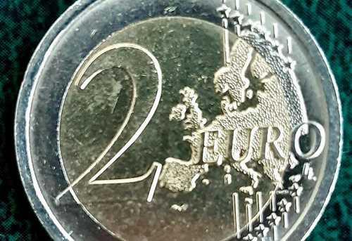 Монета 2 евро 2014 юбилейная