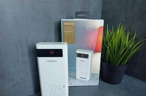 Внешний аккумулятор Romoss Sense 8PF, 30000 mAh