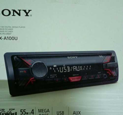 Автомагнитола 1din Sony DSX-A100U