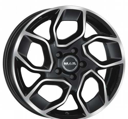 R16 5x160 6,5J ET60 D65,1 MAK Express 3 Black Mirror