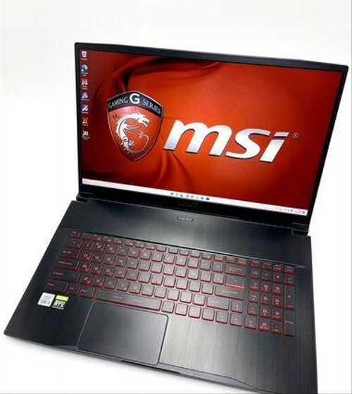 MSI 17” 144Hz i5-10500H/8Gb/RTX3050/SSD/HDD