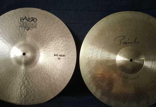 Paiste 2002 Signature 19"+чехол амс 22"