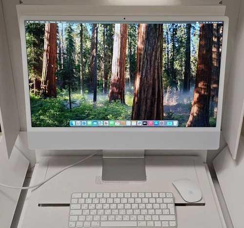 iMac 24 M1 16Gb/512Gb (8GPU, Touch ID) Silver Рст