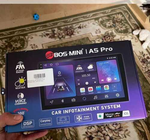 Автомагнитола BOS-Mini A5 PRO 4/64Gb