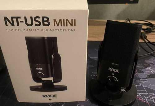 Микрофон Rode nt-usb mini