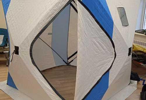 Палатка куб 3 2.0/2.0/2.2 трёхсл с вых под трубу