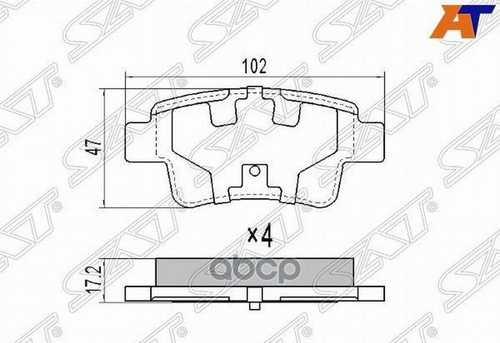 Колодки тормозные зад opel corsa D 06/fiat GRA