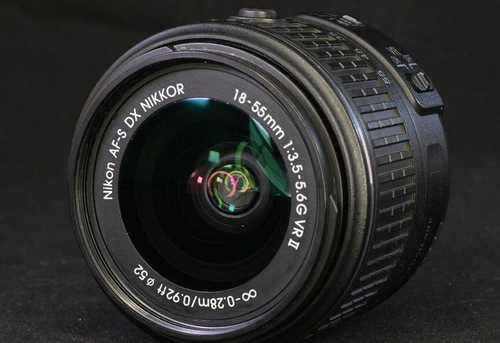 В ремонт или на запчасти Nikon dx af s nikkor 18 5