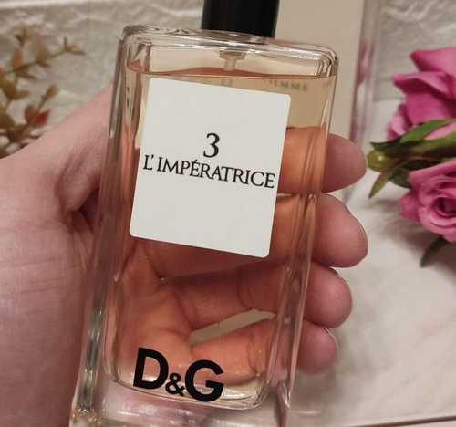 Dolce gabbana 3 l imperatrice Парфюмерия