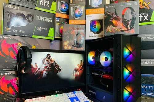 Игровой атлант от intel Core i7-12700f RTX 3060 ti