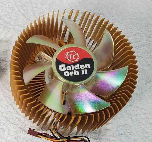 Thermaltake Golden Orb II радиатор и вентилятор