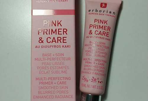 Erborian pink primer & care праймер розовый