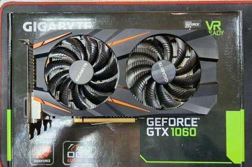 Geforce GTX1060 6Gb Gigabyte WindForce OC