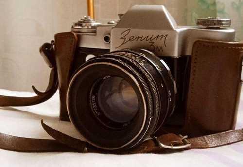 Фотоаппарат зенит 3м 50 лет октября 1917-1967 г