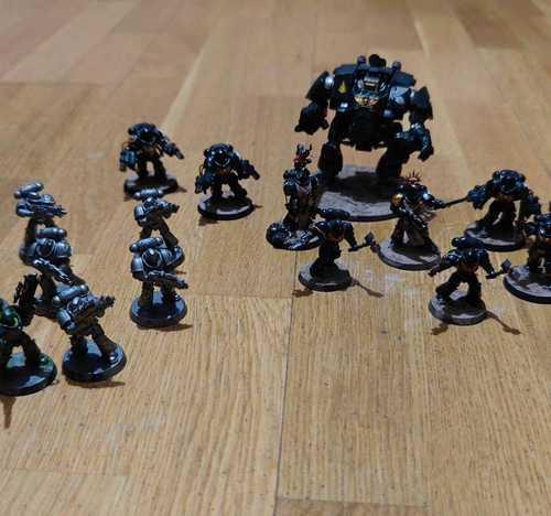 Warhammer 40000 миниатюры space marine