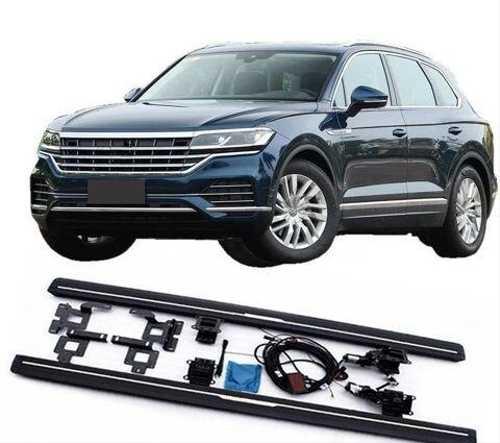 Выдвижные Электропороги Volkswagen Touareg - 2019