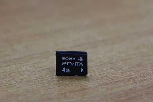 Карта памяти Sony PS Vita Memory Card 4Gb Б/У