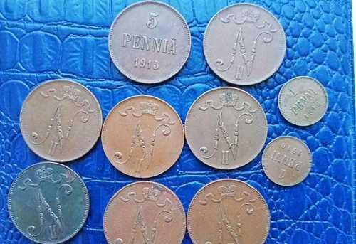 Монеты Русская Финляндия