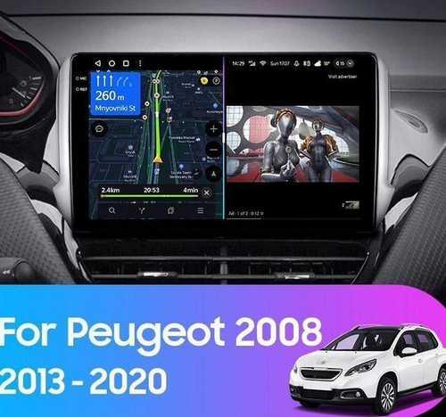 Магнитола для Peugeot 2008 Teyes CC3 2k 4/64