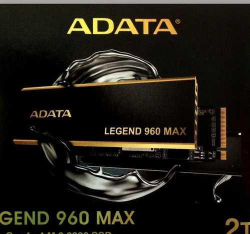 M.2 NVMe adata legend 960 MAX 2GB