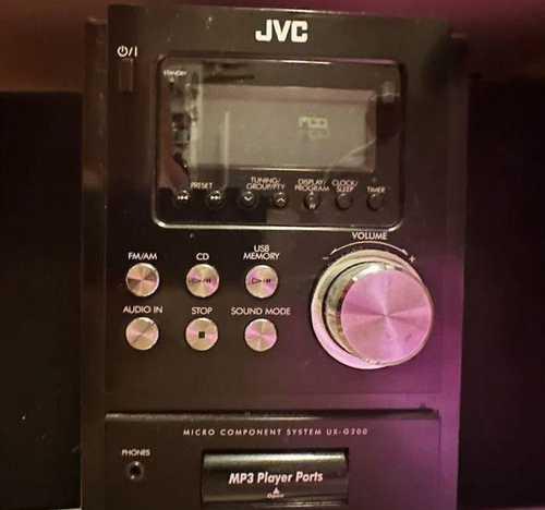 Музыкальный центр jvc ux g200