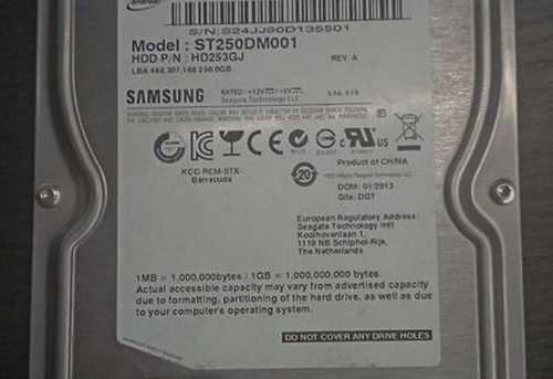 Жесткий диск Samsung (нерабочий)