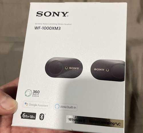 Коробка наушники Sony wf-1000mx3