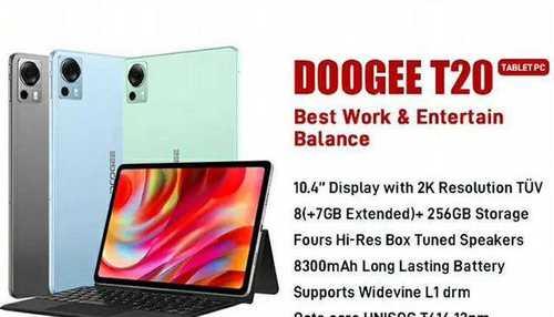 Новый планшет Doogee T20 15/256gb гарантия