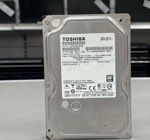 Toshiba, 1Tb, HDD, SATA III, 3.5"