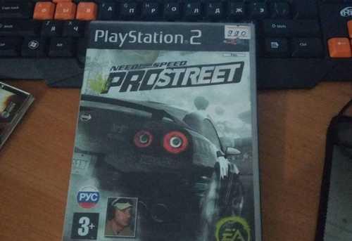 Диск для ps2 Need for Speed ProStreet