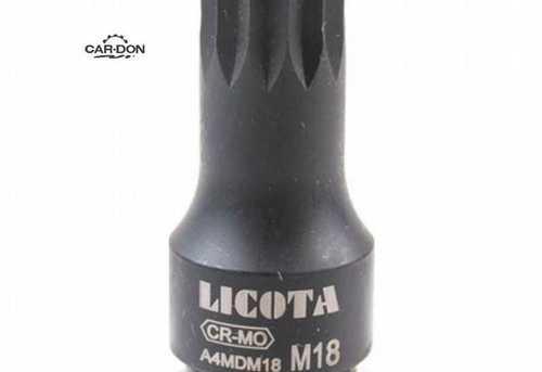 Licota A4MDM18 Головка с вставкой M18 для болта за