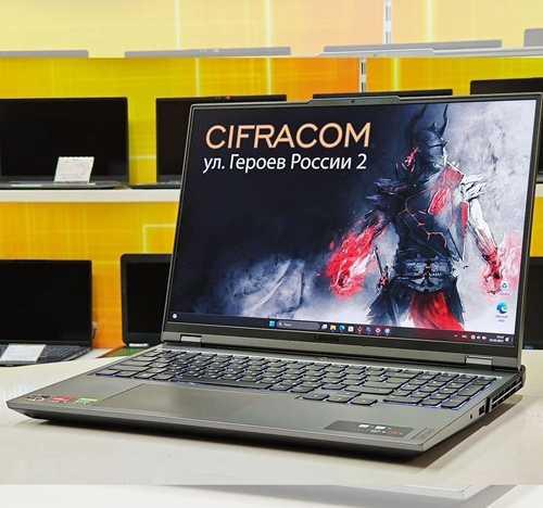 Игровой Lenovo 16''2k 165Hz Ryzen 7 5800H RTX3070