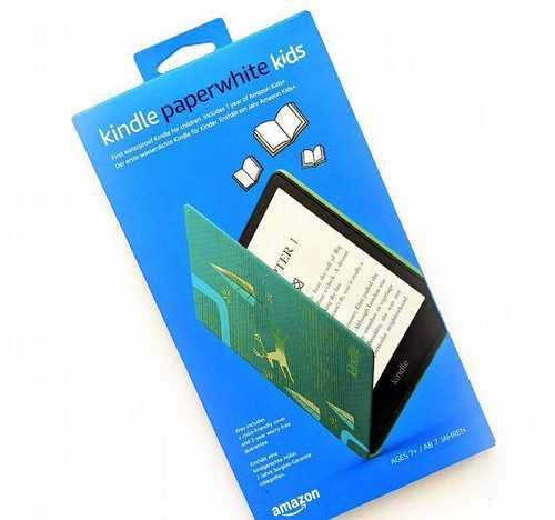 Kindle Paperwhite 16GB Kids новый   обложка фирм