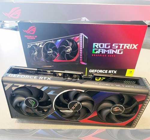 Видеокарта Asus ROG strix RTX 4090 OC и другие