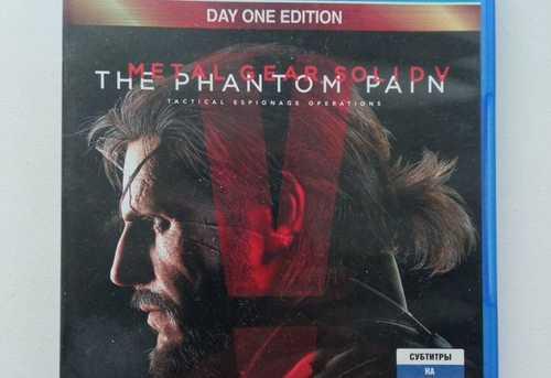 Игра Metal Gear Solid 5: The Phantom Pain PS4 диск